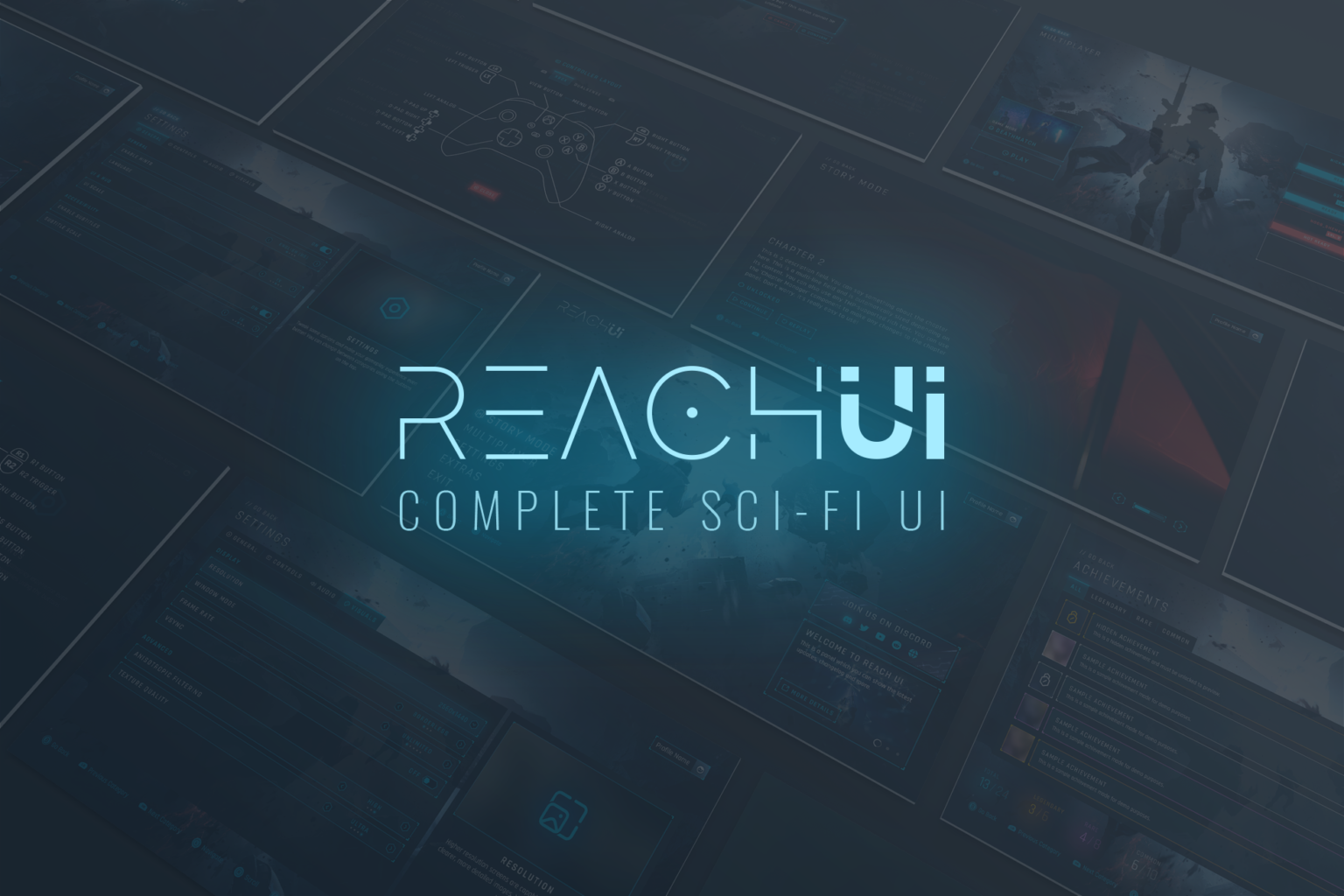 Reach - Complete Sci-Fi UI