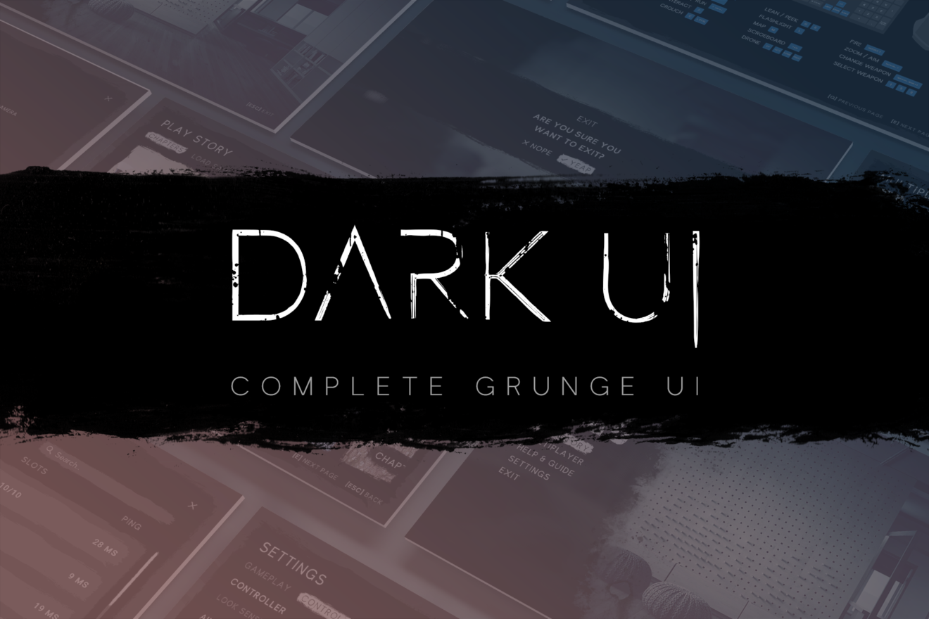 Dark - Complete Horror UI - Michsky