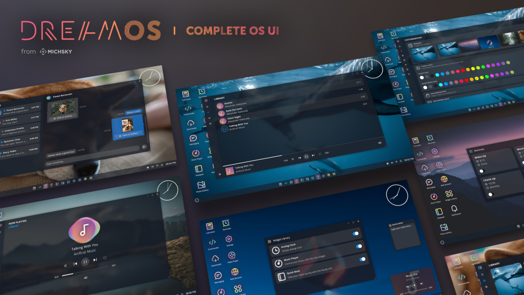 DreamOS - Modern OS UI