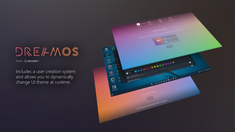 DreamOS - Modern OS UI