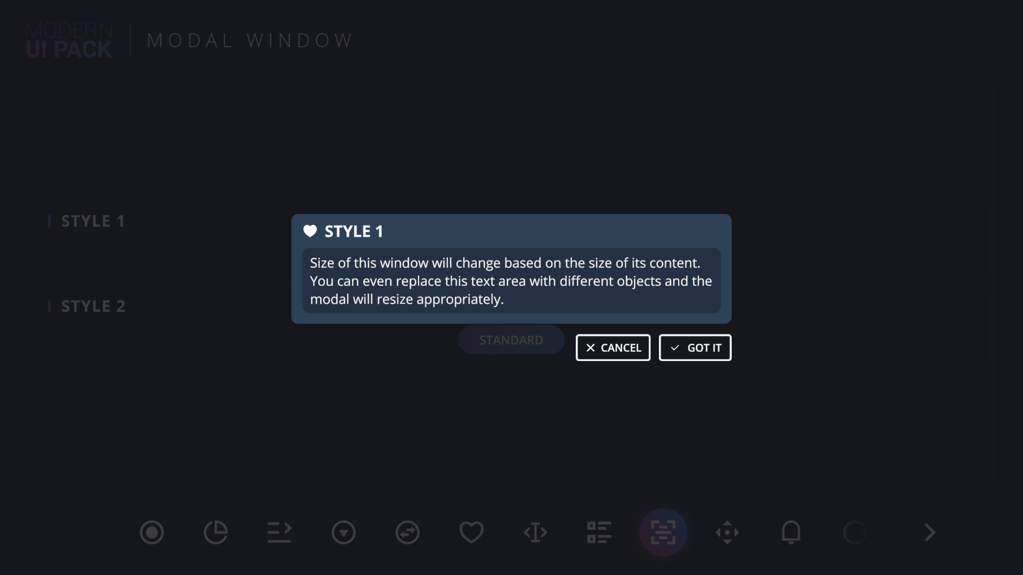 Modern UI Pack - Michsky