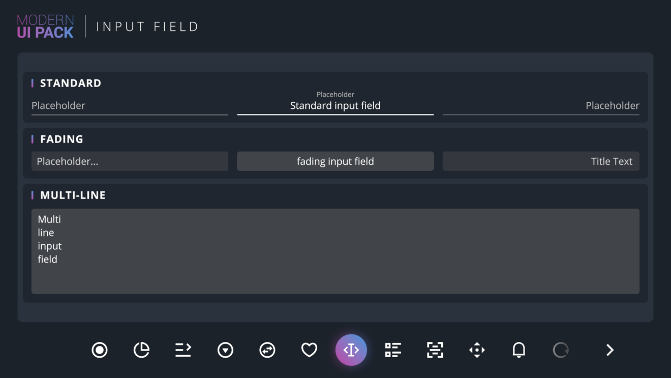 Modern UI Pack - Michsky