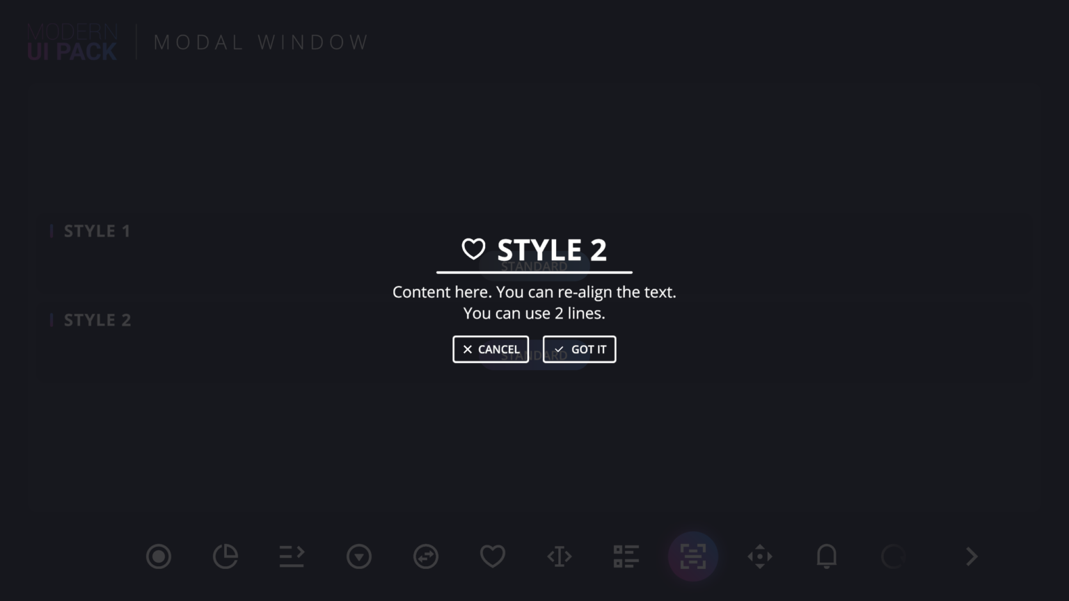 Modern UI Pack - Michsky