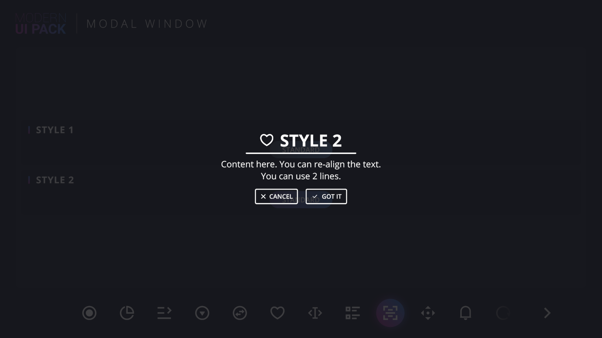 Modern UI Pack - Michsky