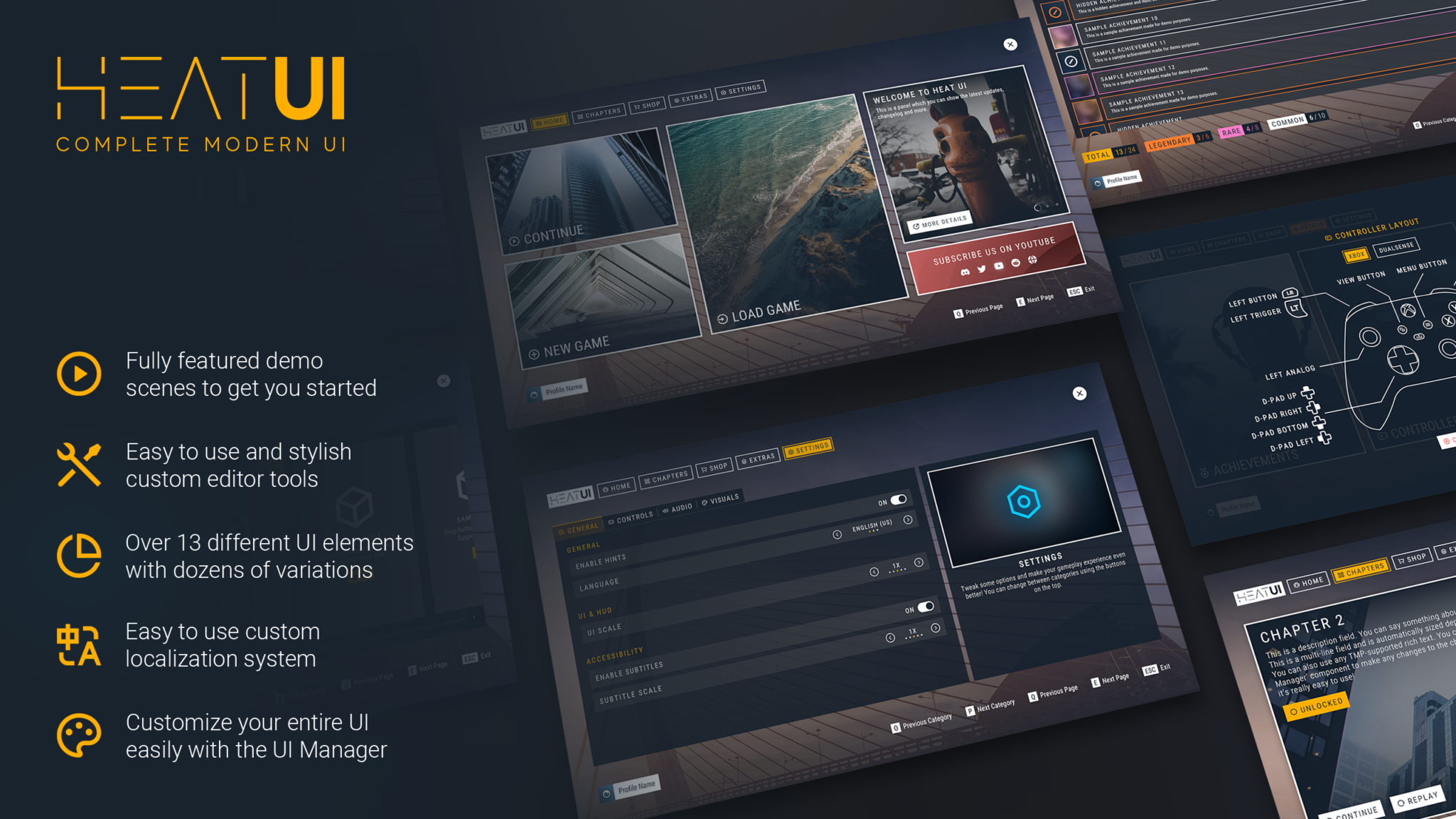 Heat - Complete Modern UI - Michsky