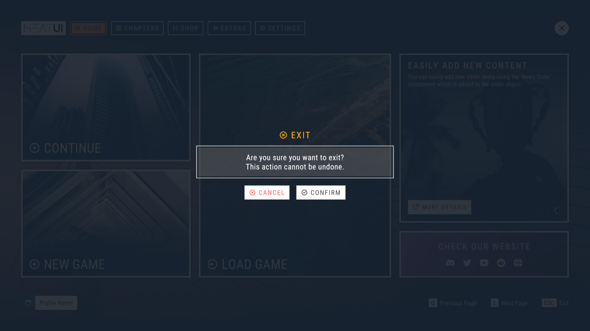 Heat - Complete Modern UI - Michsky