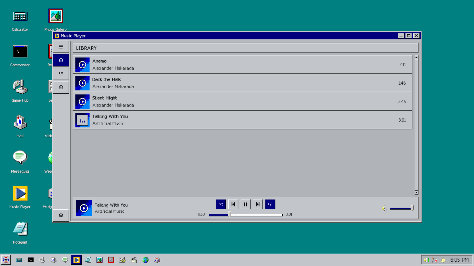 DreamOS - 90s Desktop OS UI