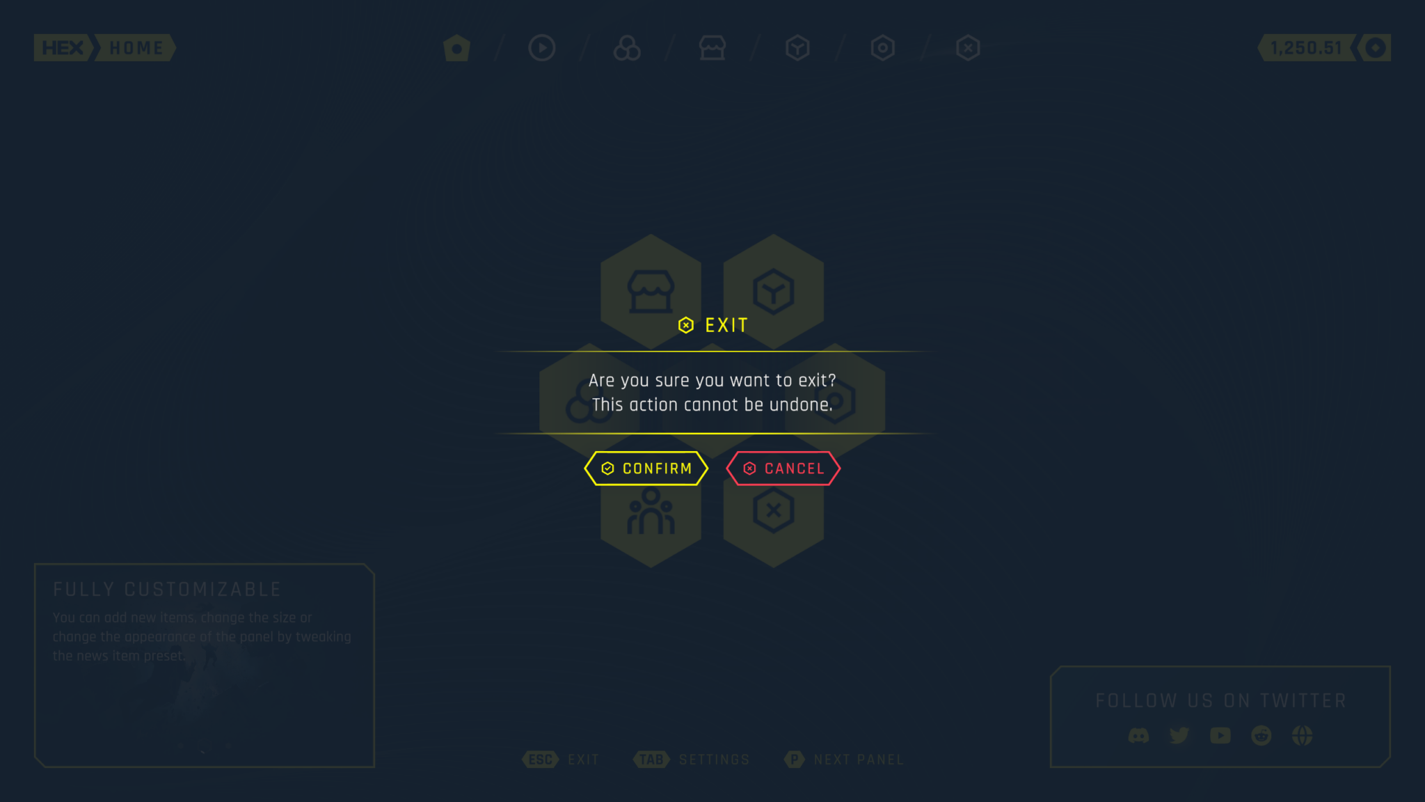 Hex - Complete Stylish UI