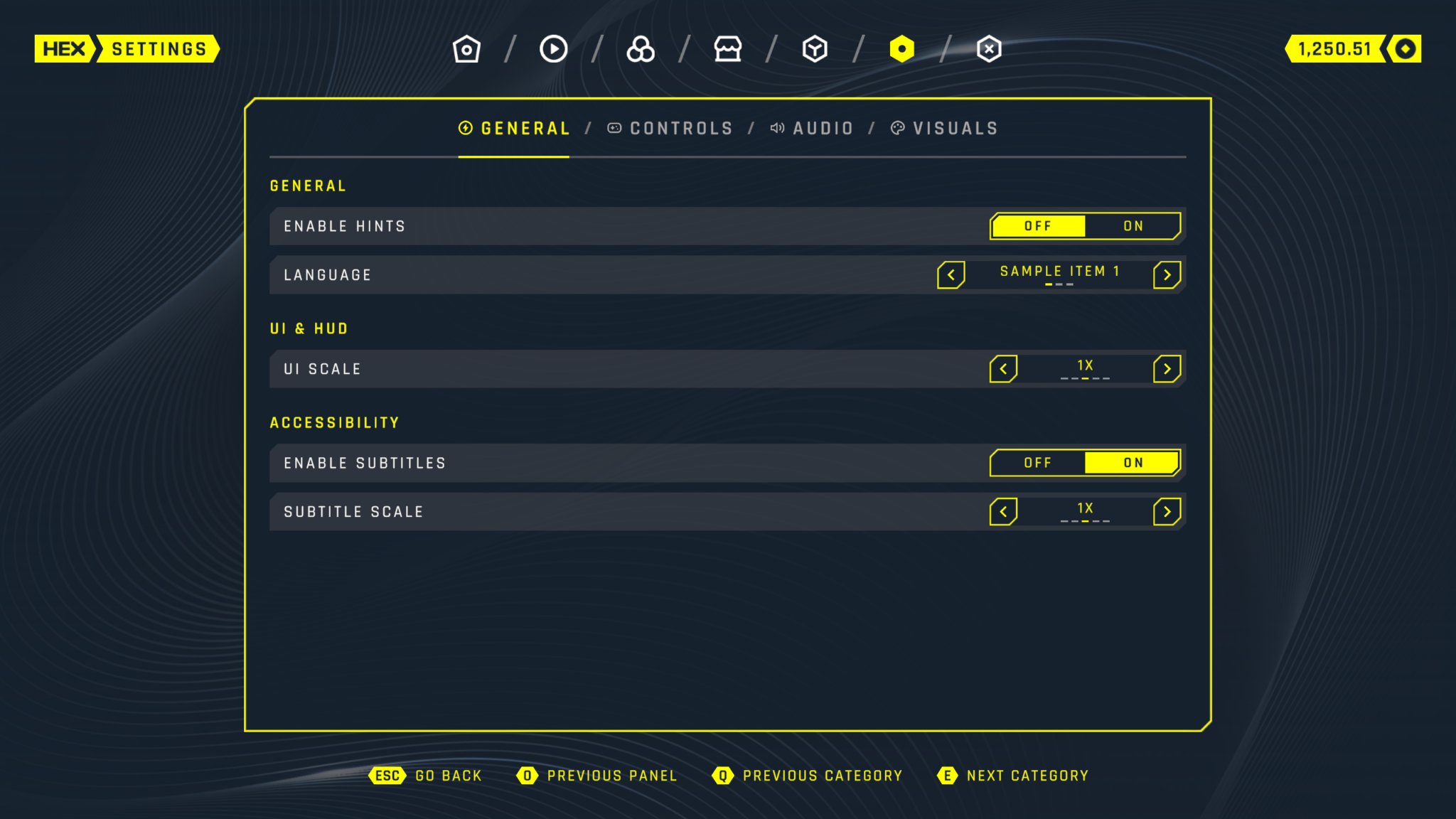 Hex - Complete Stylish UI